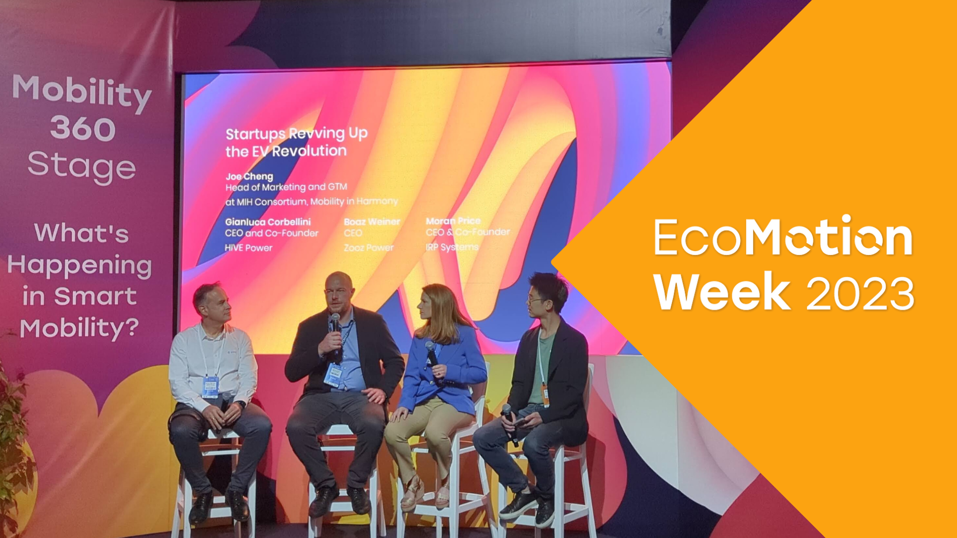 Hive Power at EcoMotion Week 2023